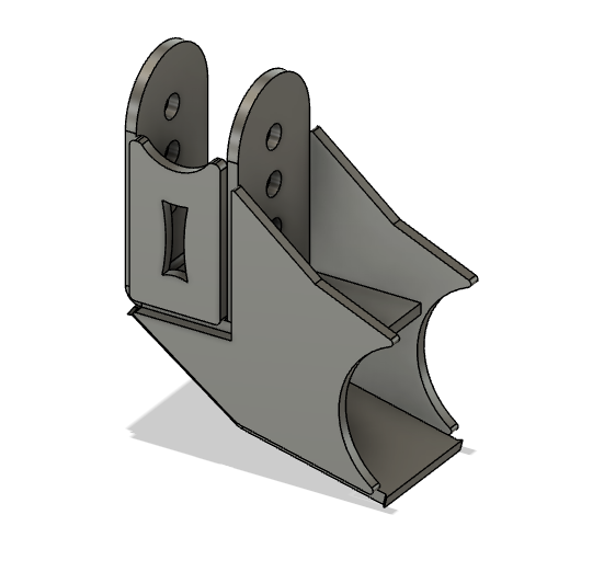 Universal lower Panhard mount - 3 Hole | Rampt Customs