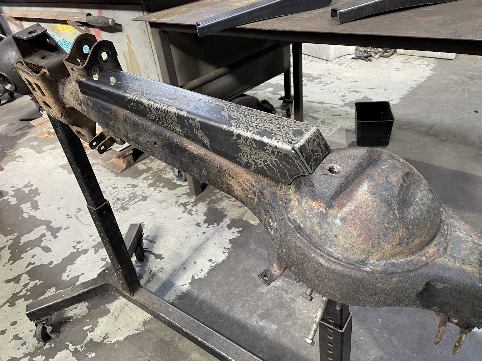 GQ/GU Patrol - Front Front-Facing Diff Truss | Rampt Customs