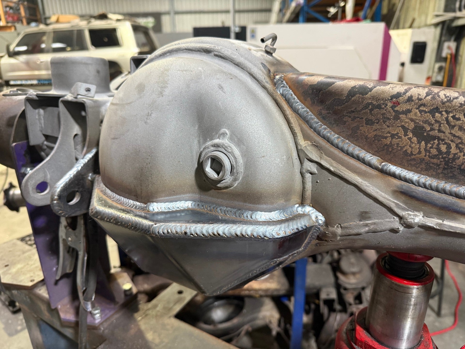 GQ/GU Weld on Front Diff Guard | Rampt Customs