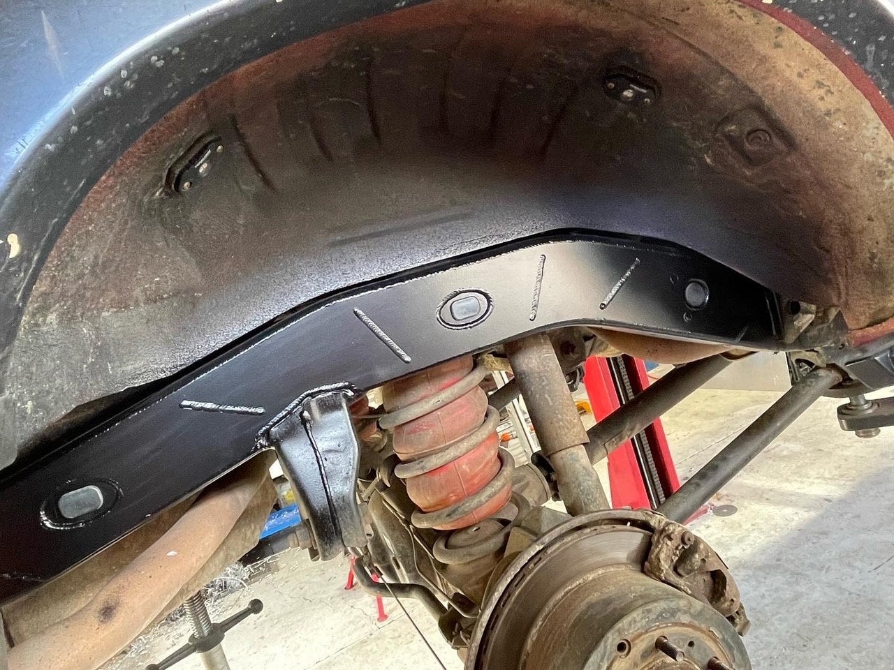 80/105 Landcruiser - Rear chassis plates | Rampt Customs