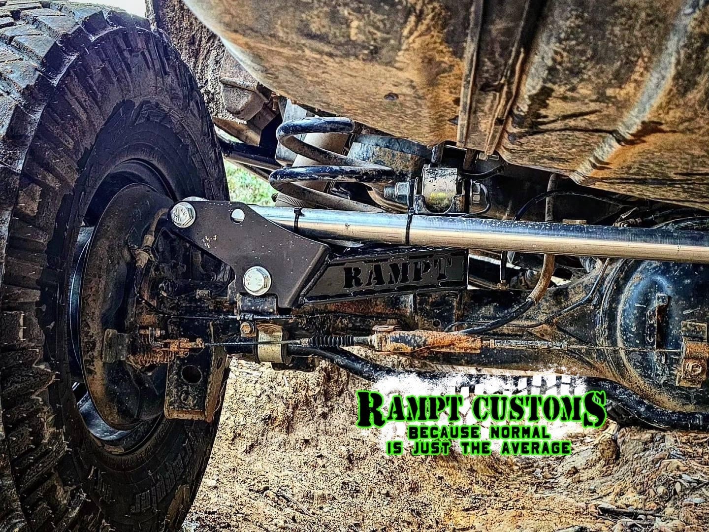 80/105 Landcruiser - Rear Panhard Riser | Rampt Customs