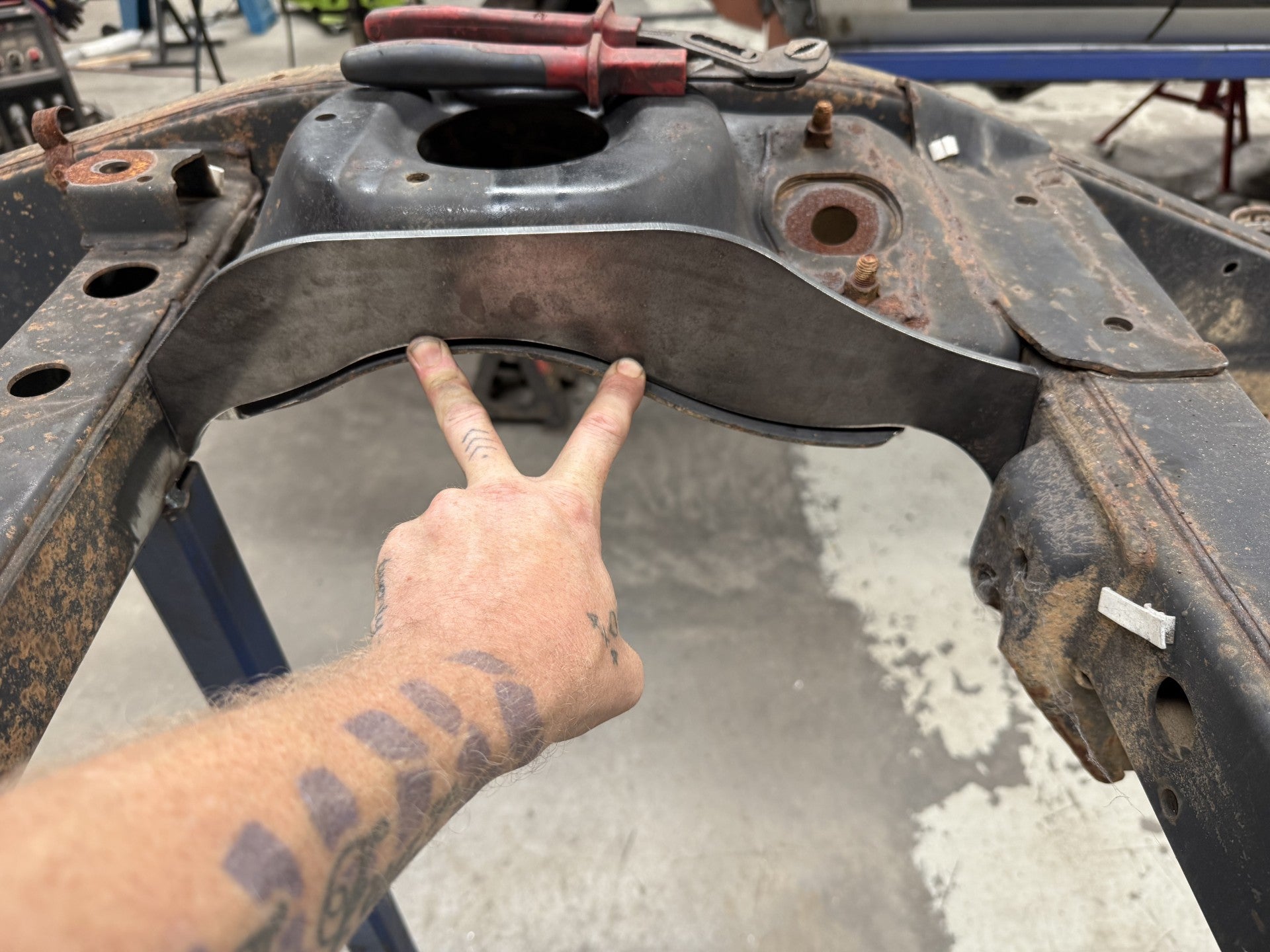 80/105 Rear Coil Tower Braces | Rampt Customs