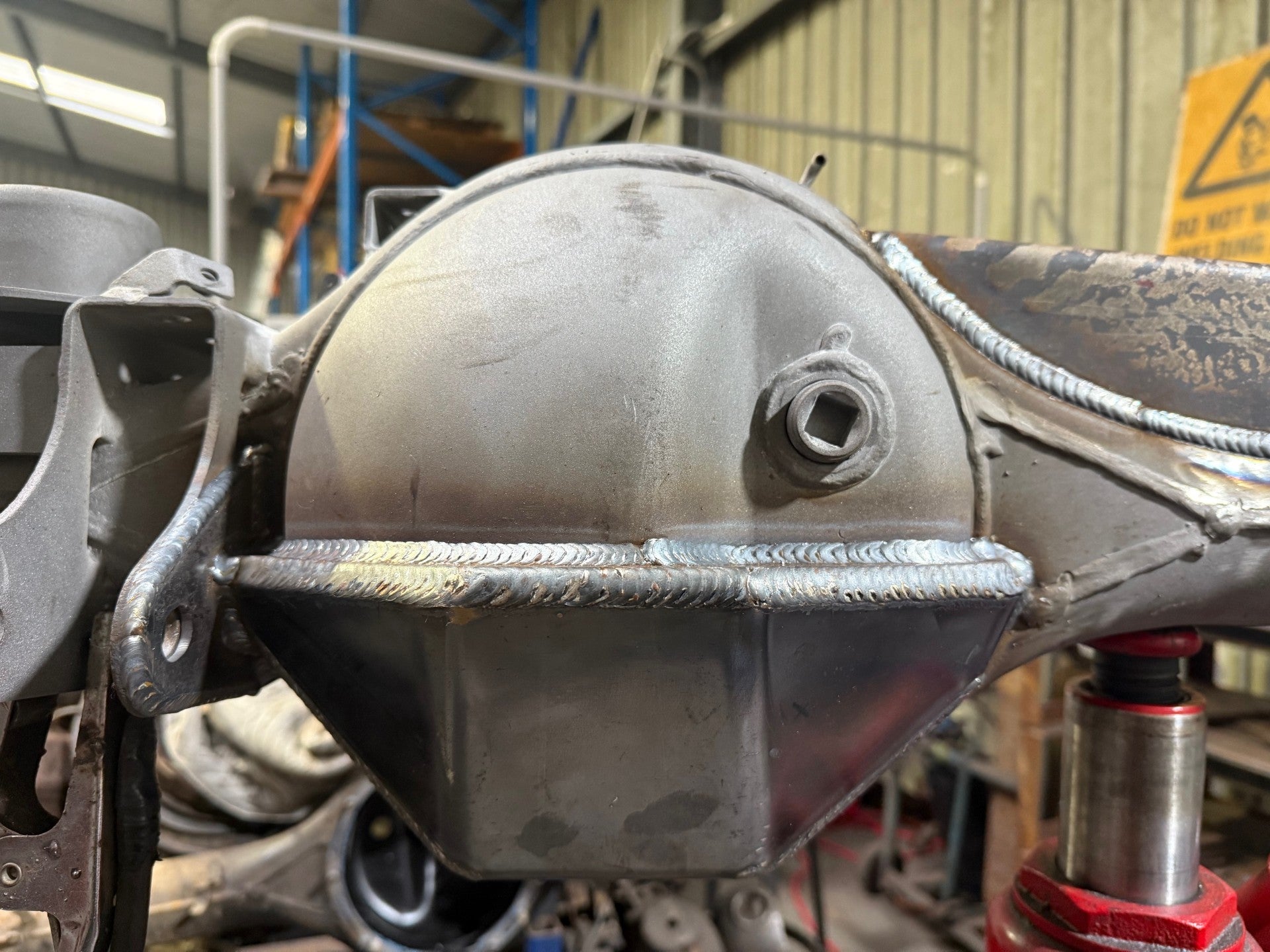 GQ/GU Weld on Front Diff Guard | Rampt Customs