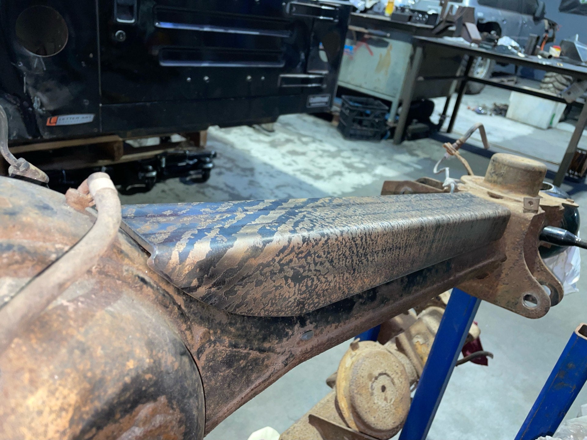 GQ/GU Patrol - Front Top-Mounted Axle Truss | Rampt Customs