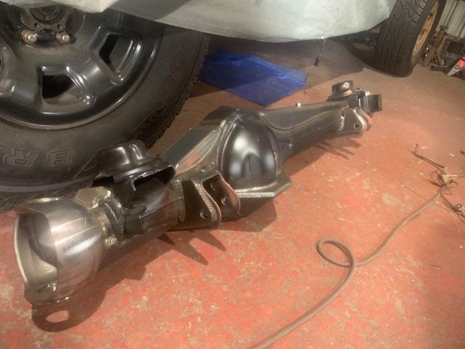 80/105 LandCruiser - Front Axle Brace Kit | Rampt Customs