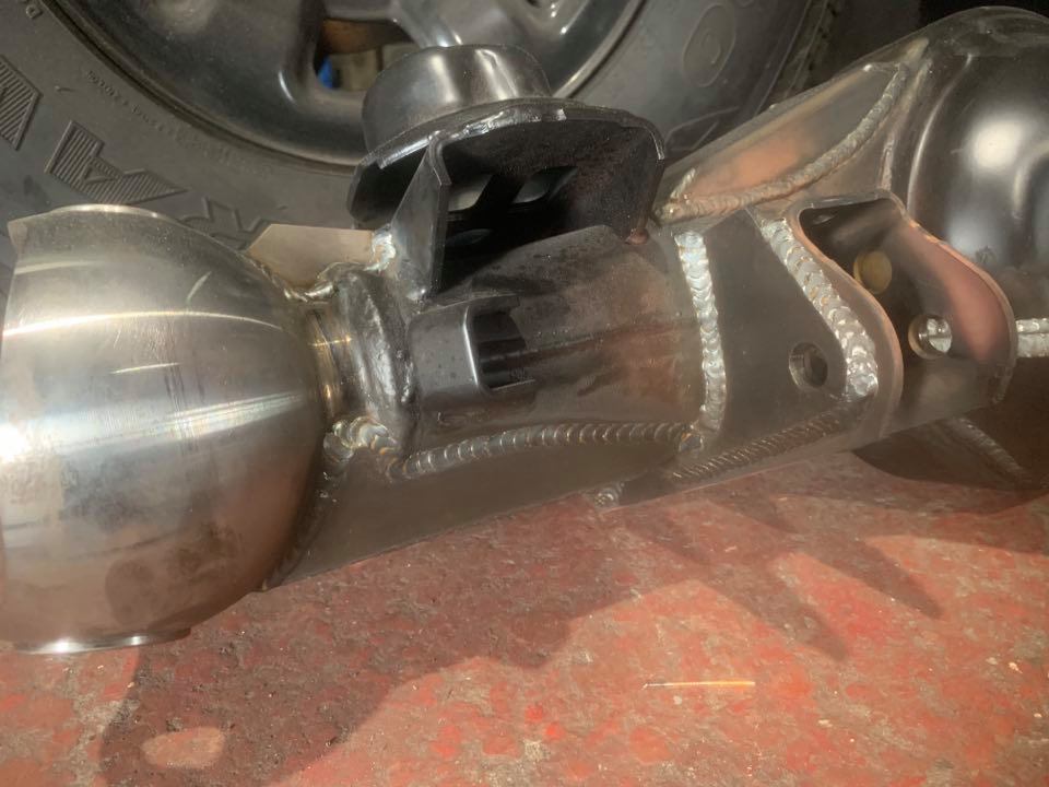 80/105 LandCruiser - Front Axle Brace Kit | Rampt Customs