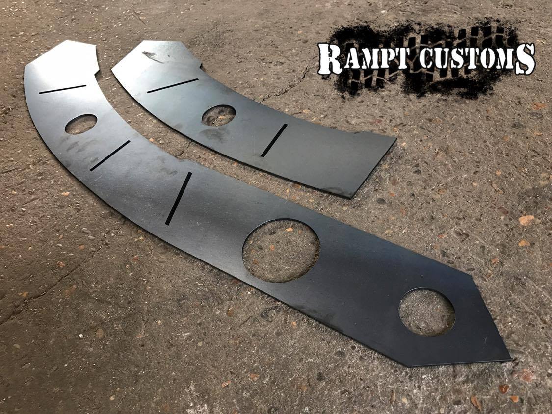 GQ/GU Patrol - Rear chassis plates | Rampt Customs