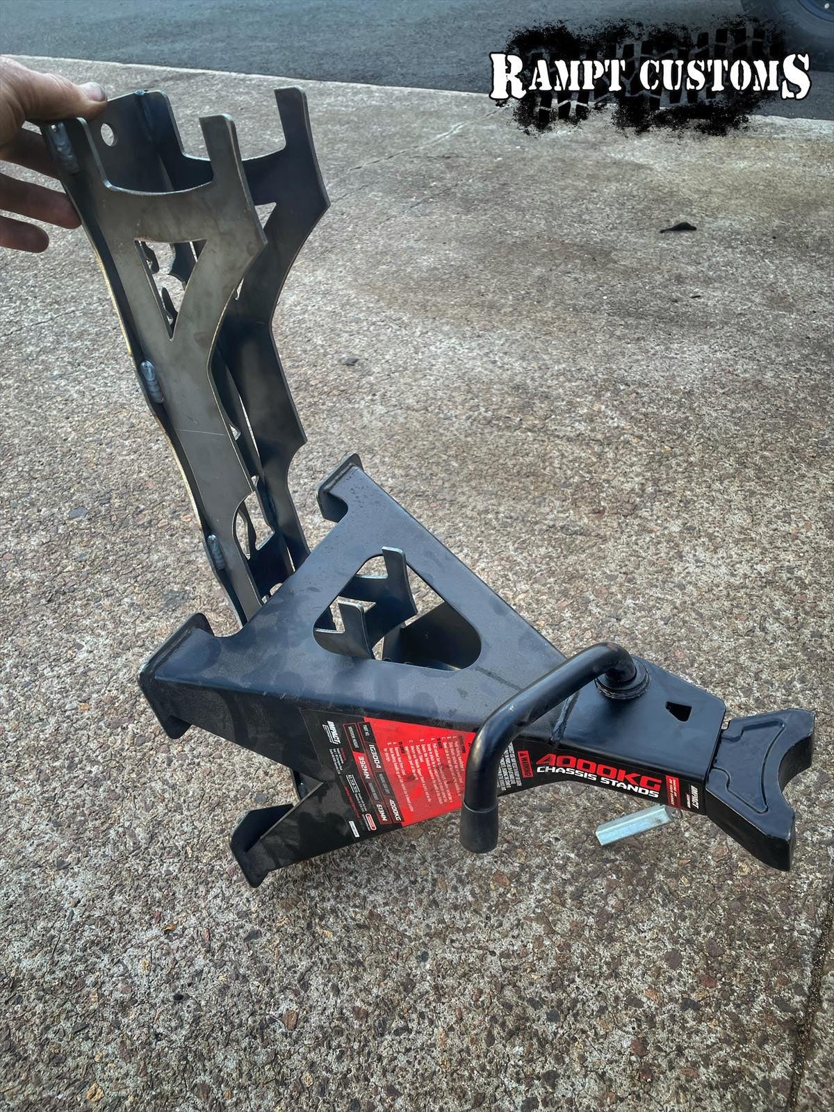 Jack Stand Storage Rack | Rampt Customs