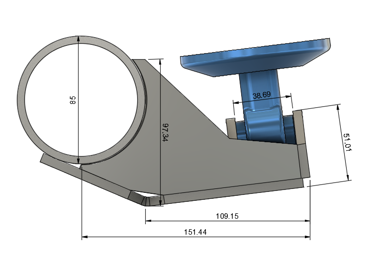 Lower coilover/shock mounts | Rampt Customs